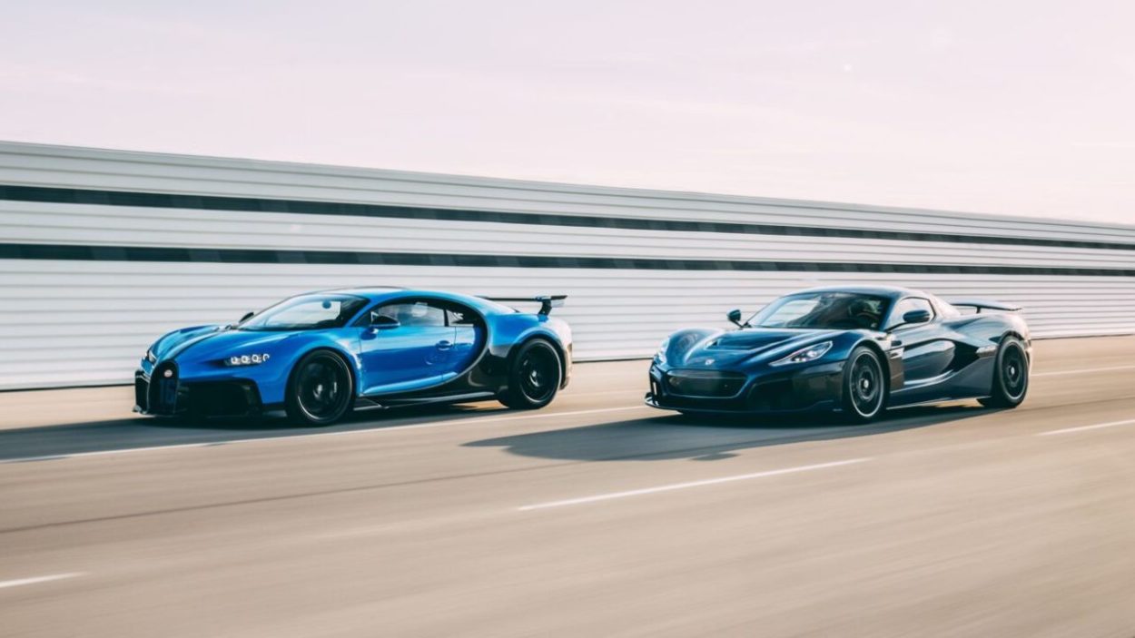 Rimac Nevera e Bugatti Chiron, le "sorellastre" in un confronto da ...